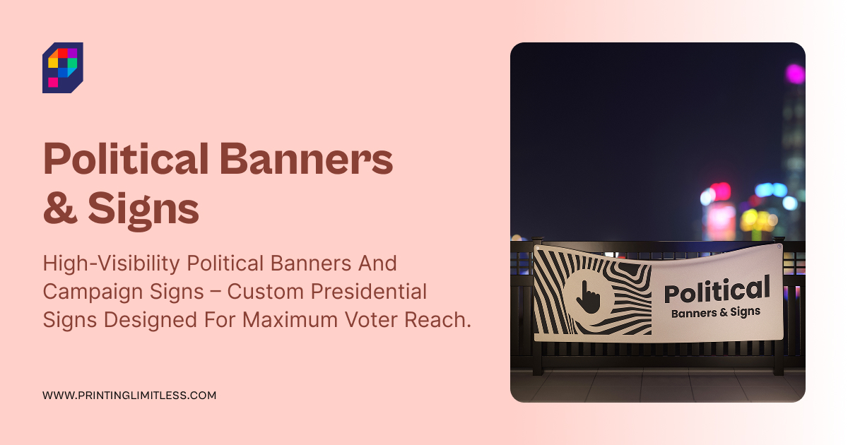 Political Signs & Campaign Banners | Custom Presidential Signs
